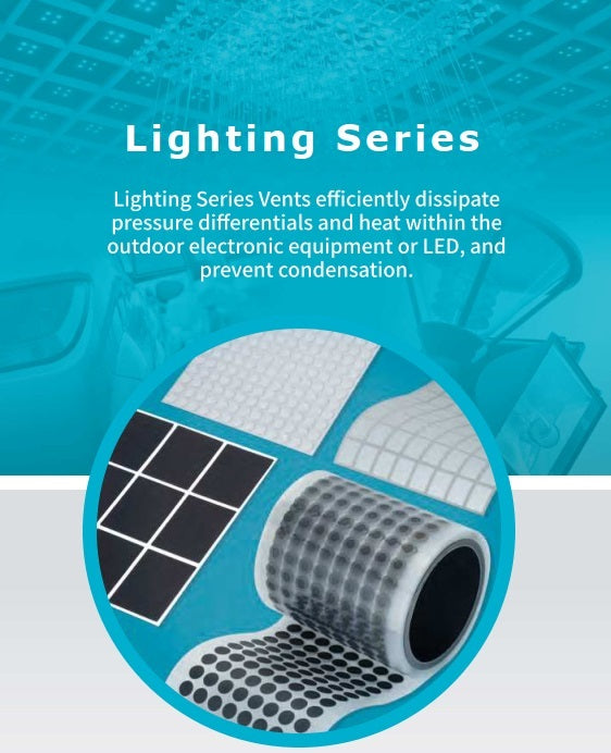 ePTFE Vent Filter (Lighting Series) – 産業・研究用途向けPTFE多孔質膜・複合材専門ネットストア『F ...